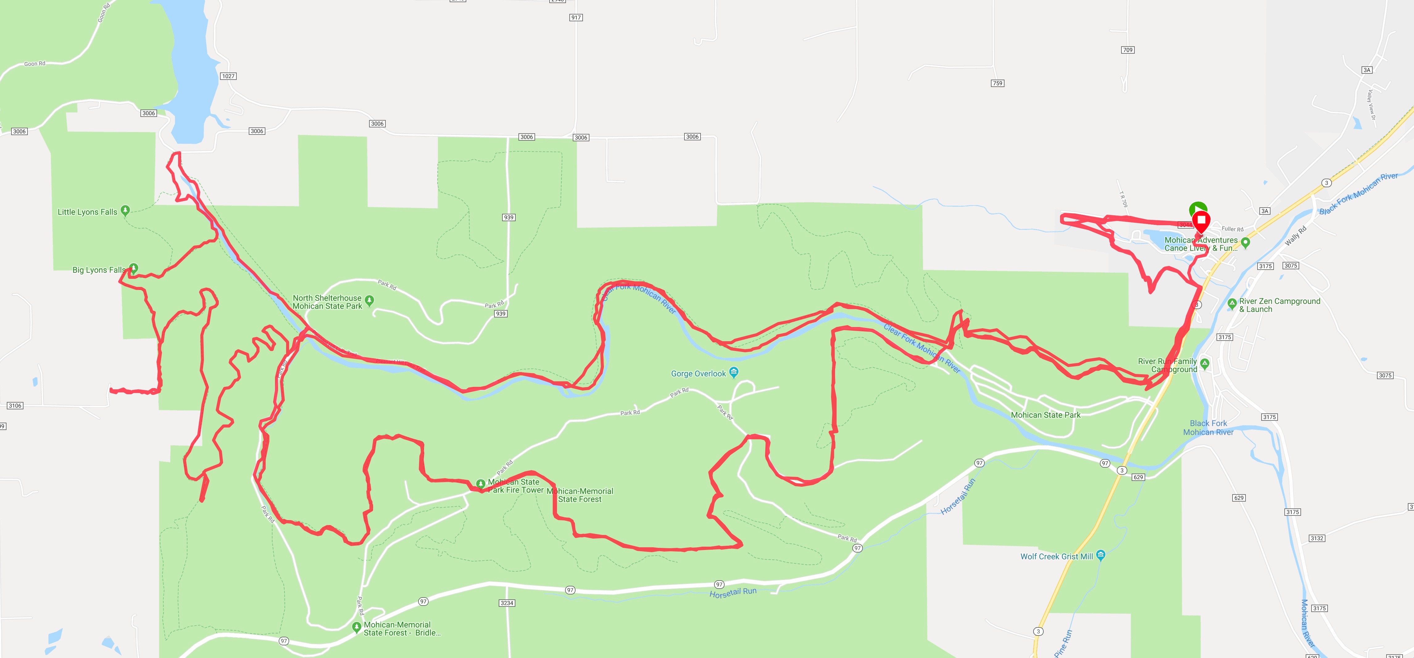 Race Report: Forget the PR Mohican 50k – Run, Kamandi, Run!